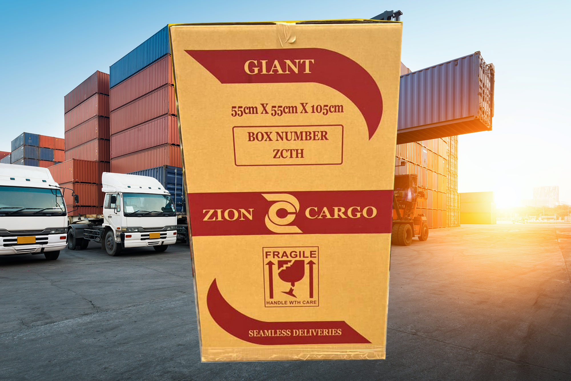 ZION CARGO – EMPTY BOXES – ZION CARGO